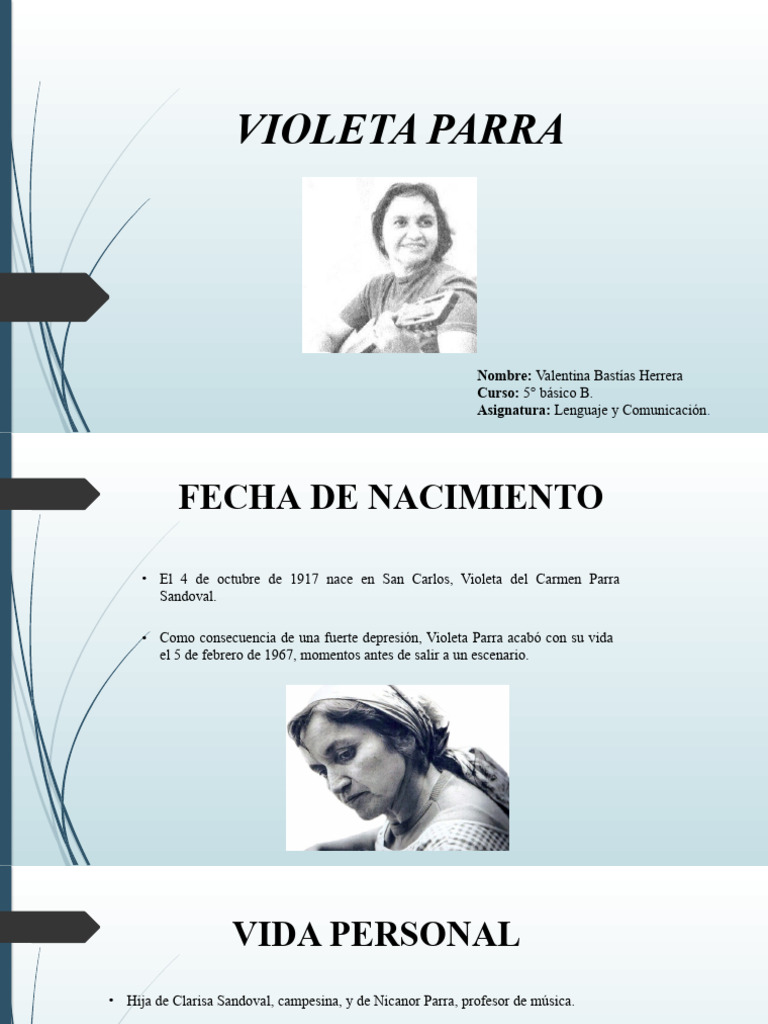 VIOLETA PARRA | PDF