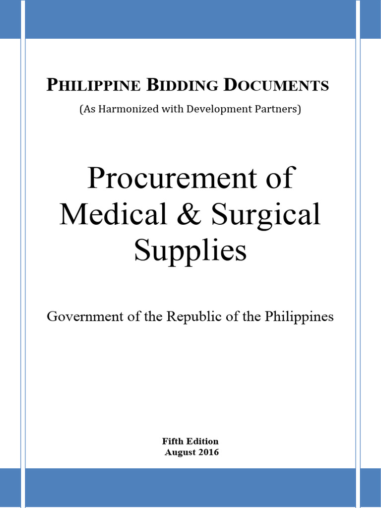 Philippine Bidding Documents (PBD) | PDF | Joint Venture | Procurement