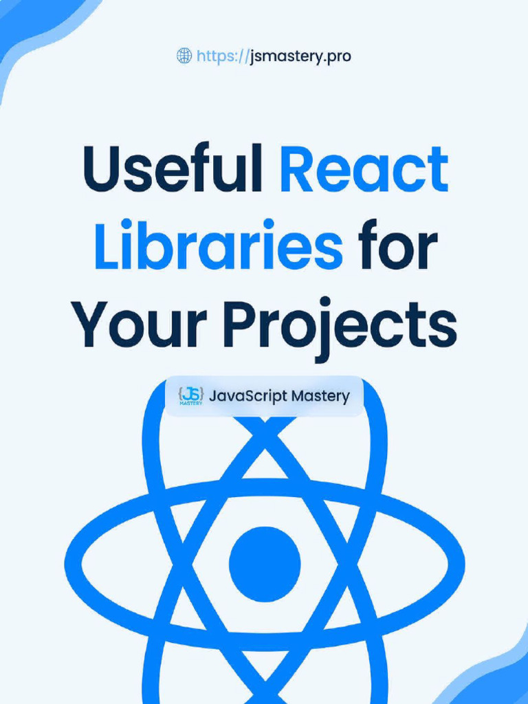 Useful ReactJS Libraries ? | PDF