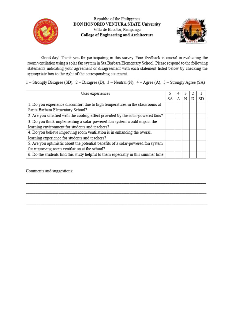 Survey Form | PDF