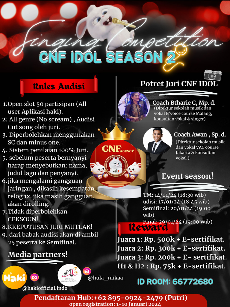 Poster Class Meeting Sekolah Modern Kuning Dan Putih | PDF