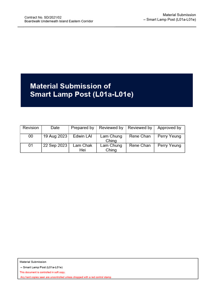 h2757w WM MSF Iec 000015 Smart Lamp Post - r01 | PDF | Compact ...
