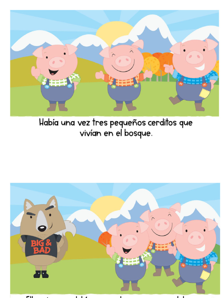 Cuento Cochinitos | PDF