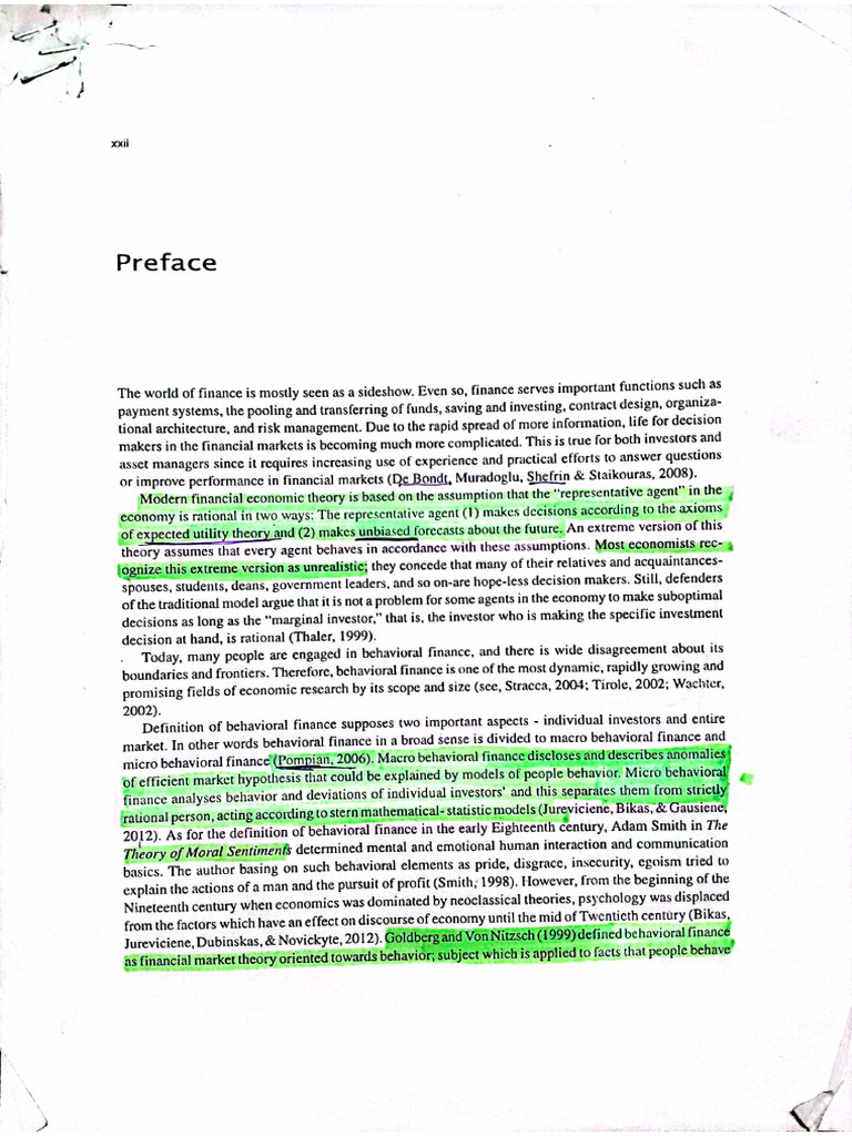 Introduction To Behavioral Finance & Biases | PDF