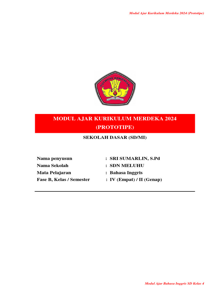 RPP Sri Sumarlin | PDF | Kajian Bahasa Asing