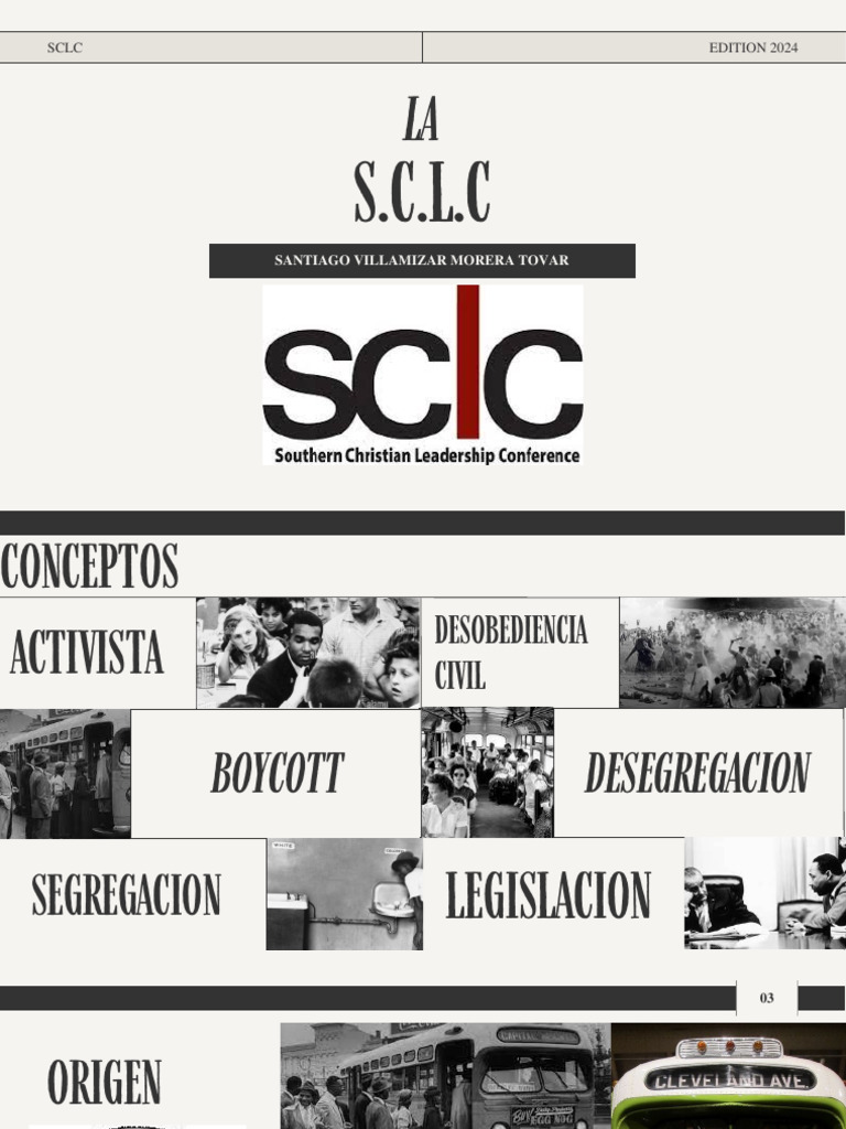 SCLC y el legado de Martin Luther King | PDF | Martin Luther King hijo ...