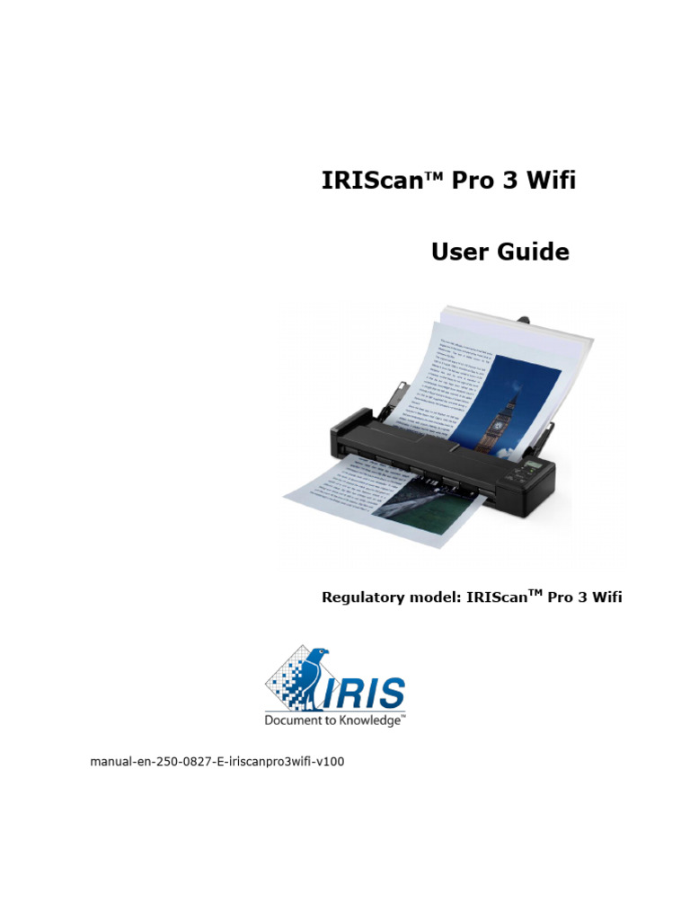 ISP 3 Wifi UserGuide US | PDF | Image Scanner | Icon (Computing)