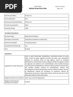 Taller PACAM Nutra Max | PDF | Leche | Alimentos