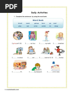 Yle Flyers Word List | PDF