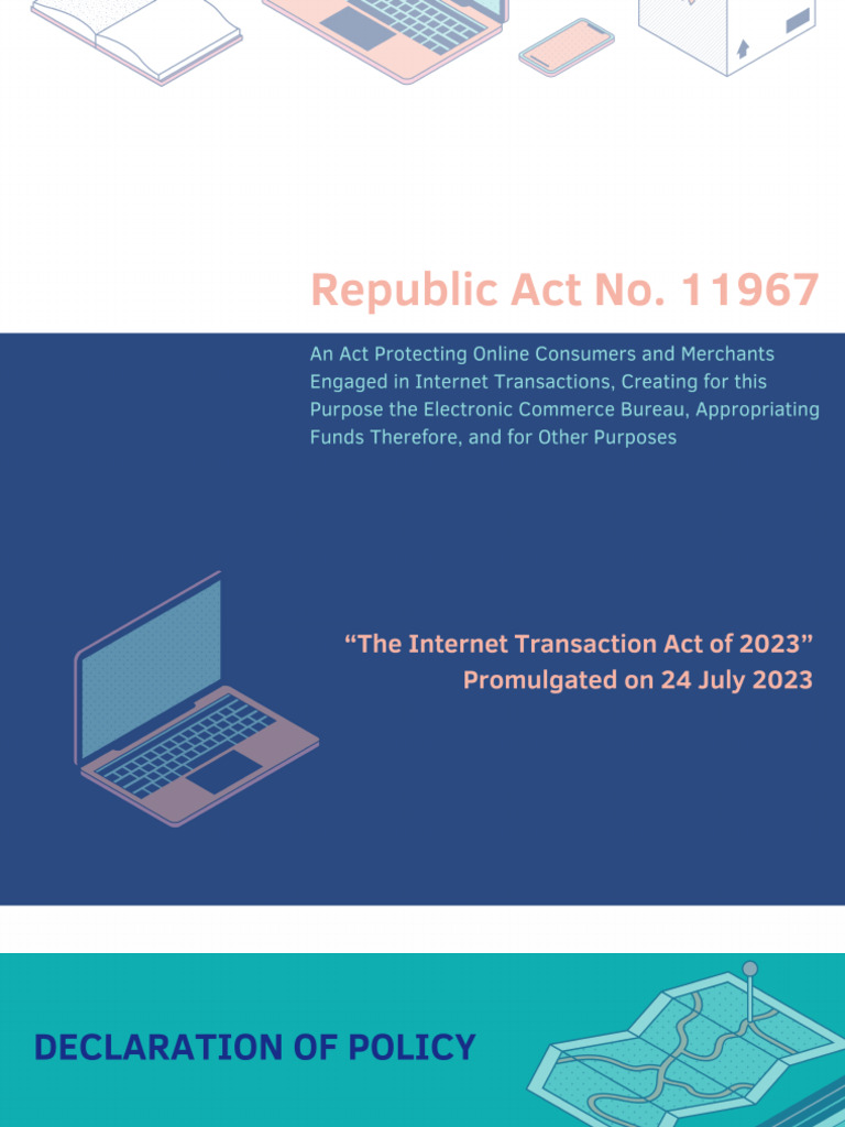 The Internet Transaction Act of 2023 | PDF