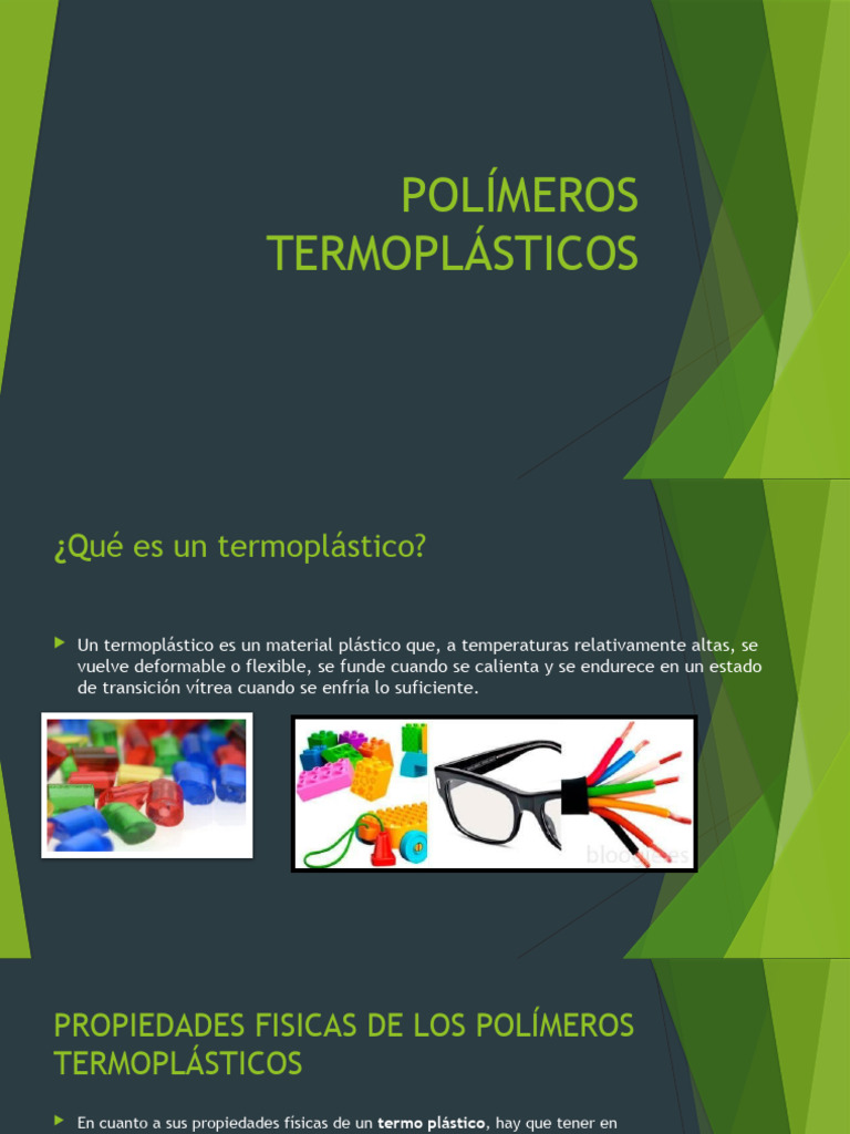 POLÍMEROS TERMOPLÁSTICOS | PDF