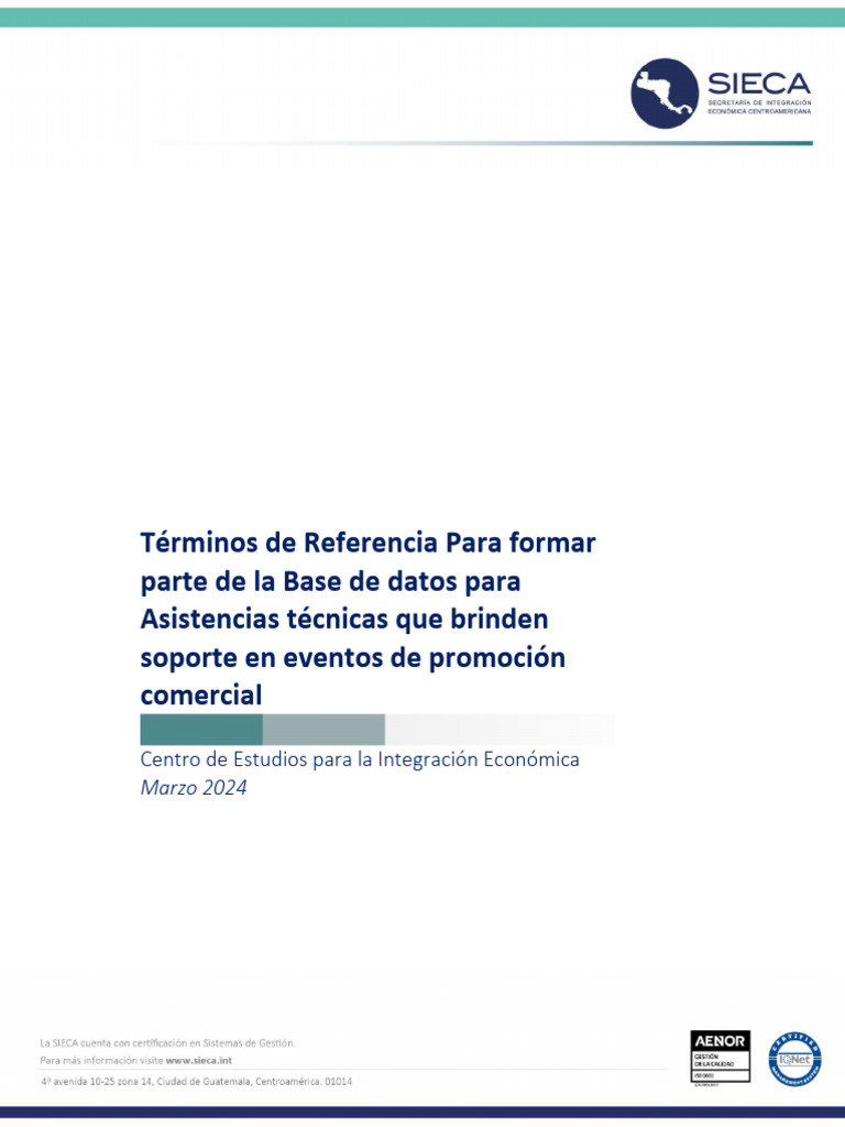 Convocatoria TDR 2024 Técnicos de Negocios | PDF | Pequeñas y medianas empresas | Business