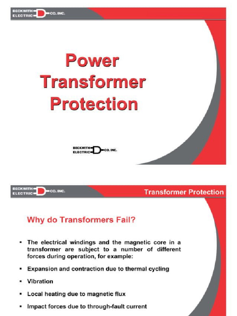 Transformer Protection | PDF