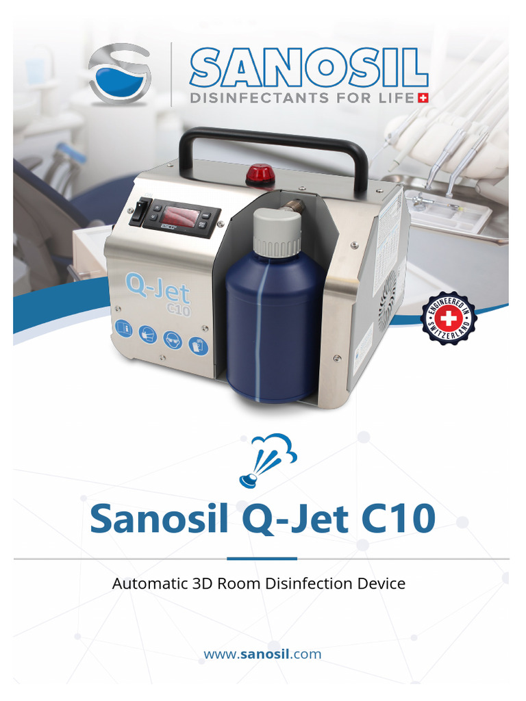 Q-Jet C10 en Short Product Info V1.3 | PDF | Aerosol | Disinfectant