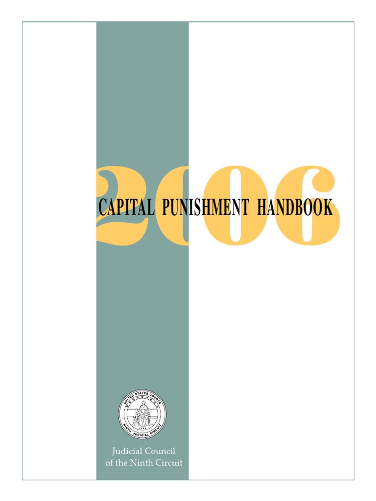 Capital Punishment Handbook | PDF | Habeas Corpus In The United States ... Capital Punishment Handbook | PDF | Habeas Corpus In The United States ...