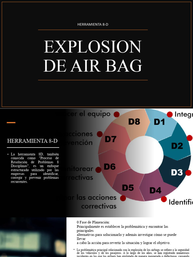 Explosion de Air Bag | PDF | Airbag | Diseño