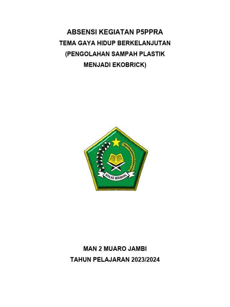 Cover Absensi Kegiatan P5ppra | PDF | Sains & Matematika | Teknologi ...