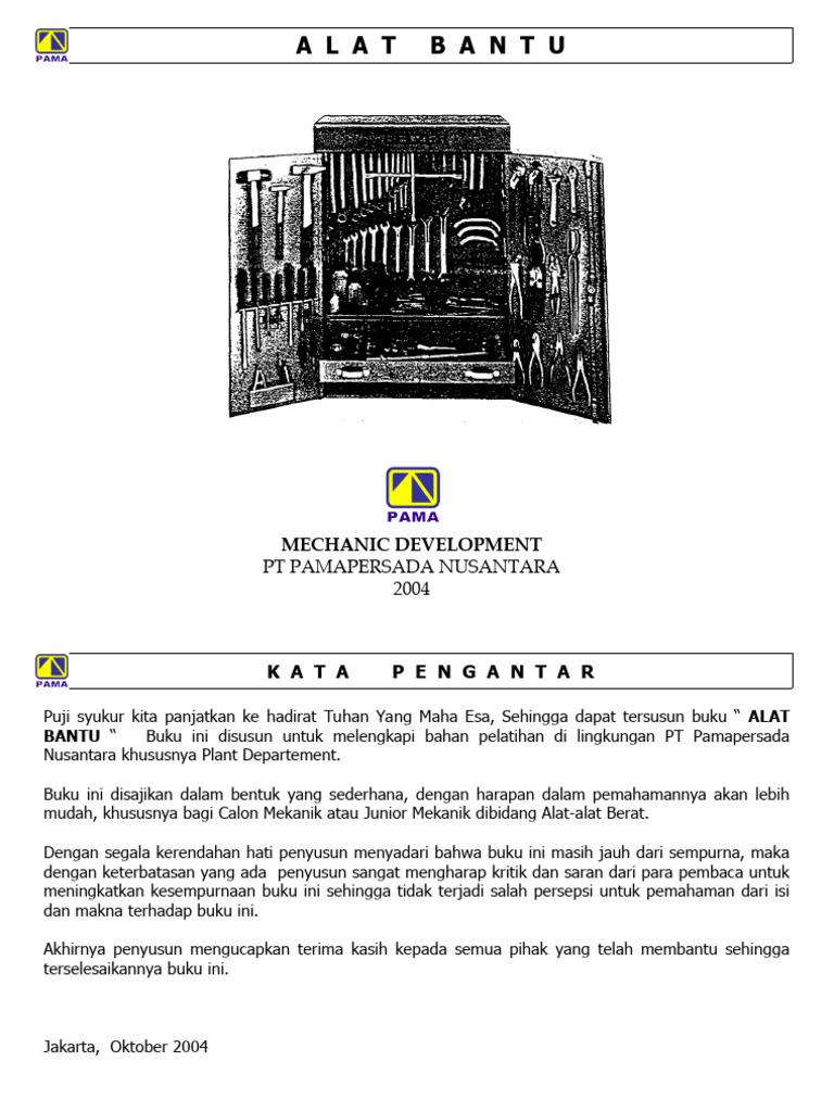 Alat Bantu Mekanik untuk Pemula | PDF