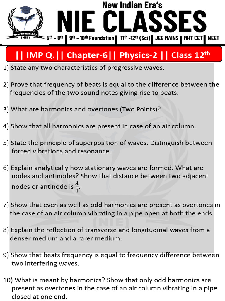 IMP Chapter 6 Phy | PDF | Teaching Methods & Materials | Art