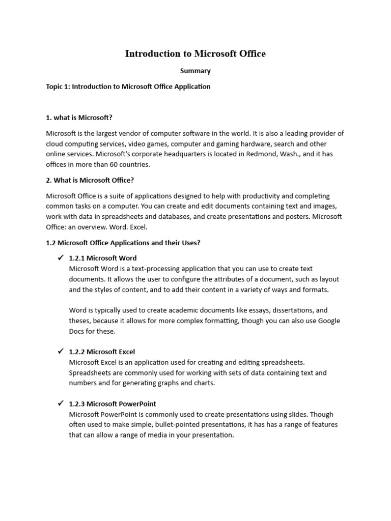 All About Microsoft | PDF | Microsoft Office | Microsoft Outlook