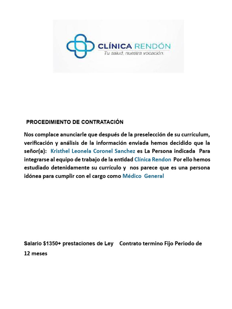 Clínica Rendon | PDF
