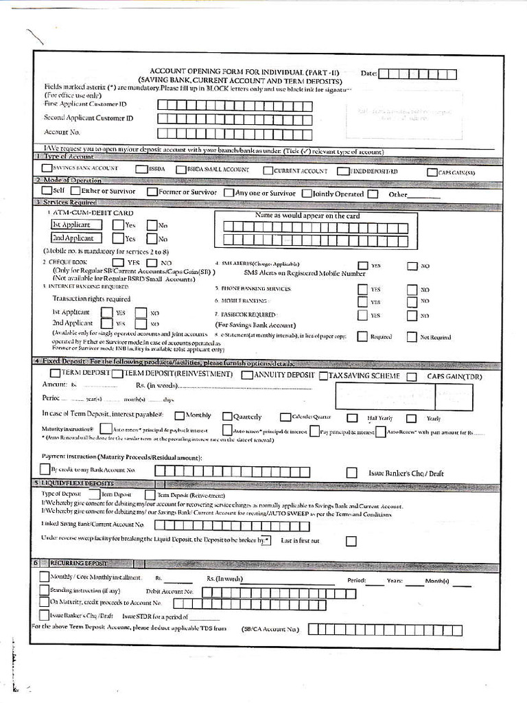 IOB Document Overview | PDF