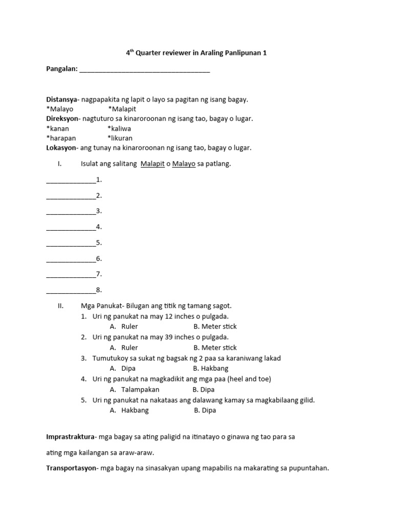 4TH Grading Ap | PDF