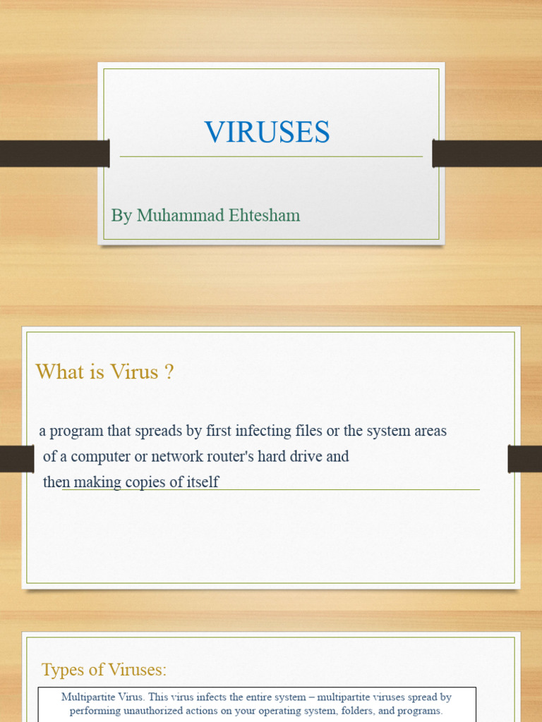 Understanding Computer Viruses and Protection | PDF | Computers