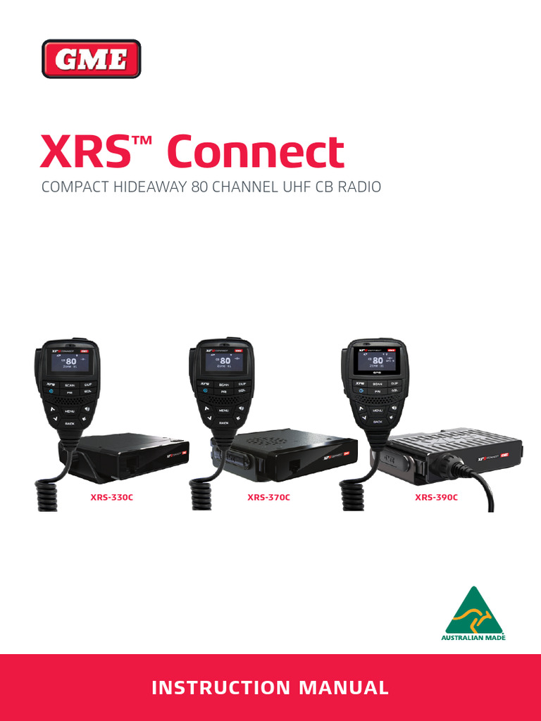 XRS-IM | PDF | Duplex (Telecommunications) | Radio