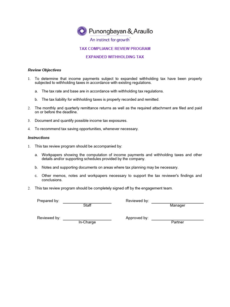 Tax Com Review Program - Expanded Withholding Tax Program.v.2018 082018 ...