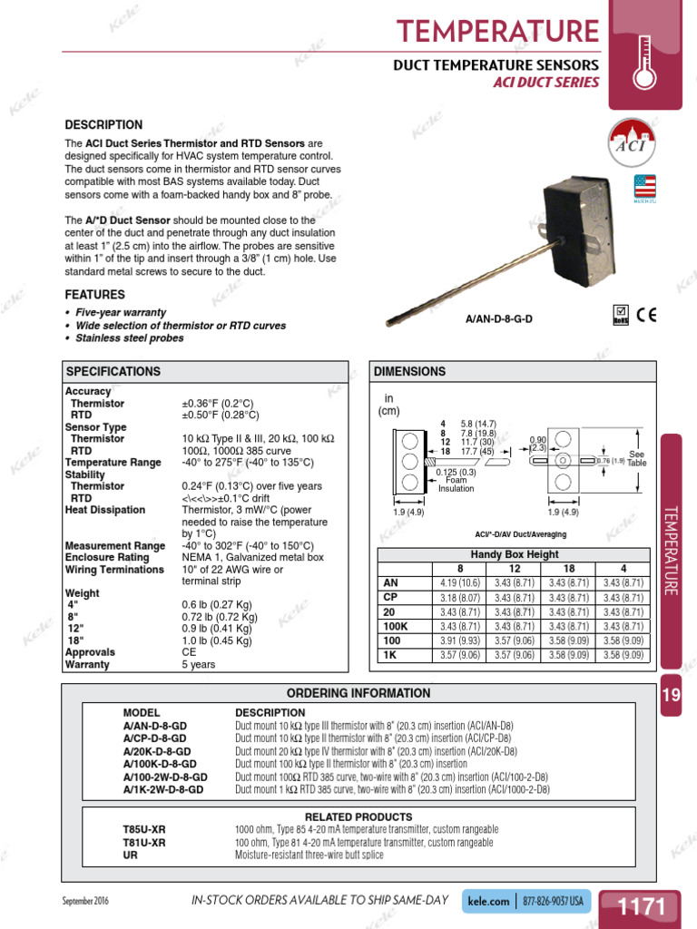 ACI Duct Series Catalog Page | PDF | Duct (Flow) | Engineering ...