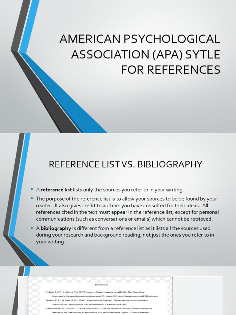 American Psychological Association Apa Sytle For | PDF | Linguistics