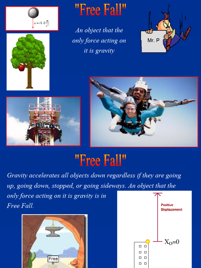 Free Fall | PDF | Force | Gravity