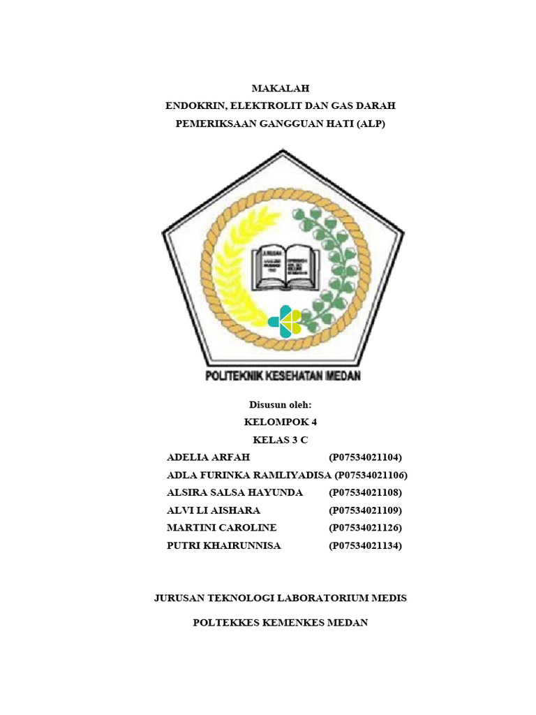 Pemeriksaan Gangguan Hati (ALP) Kelompok 4 3C | PDF | Pengembangan Diri | Kesehatan Holistik
