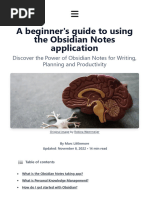 Obsidian Markdown Cheat Sheet | PDF | Html Element | Hypertext