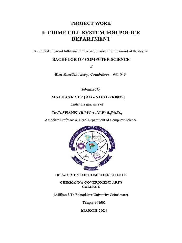 Mathan - Project - Certificate 1 | PDF | Software Testing | System