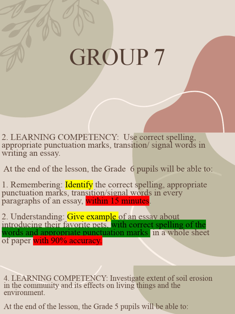 Unpacking Melcs | PDF