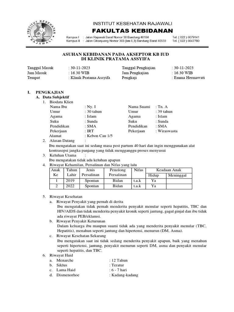 Soap KB Emma Hermawati H522197 | PDF