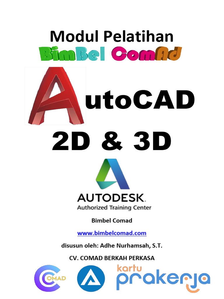 Panduan Bimbel AutoCAD 2D & 3D | PDF