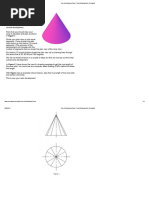 Cone Layout Development by Marking and Calculation Method With Practical Example | PDF ...