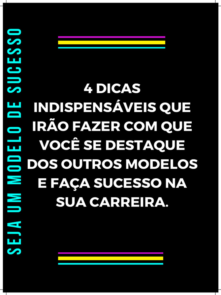 Dicas Essenciais para Modelos de Sucesso | PDF