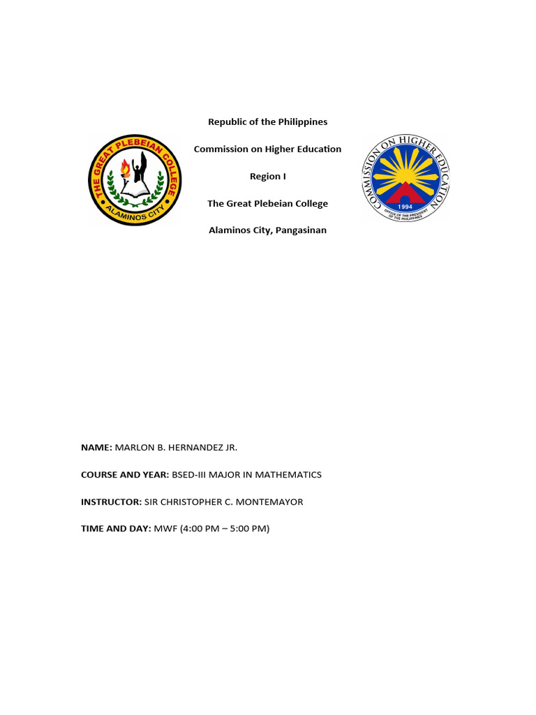 Prof. Ed. 112 Final Examination (Part II) | PDF | Disciplines | Classroom