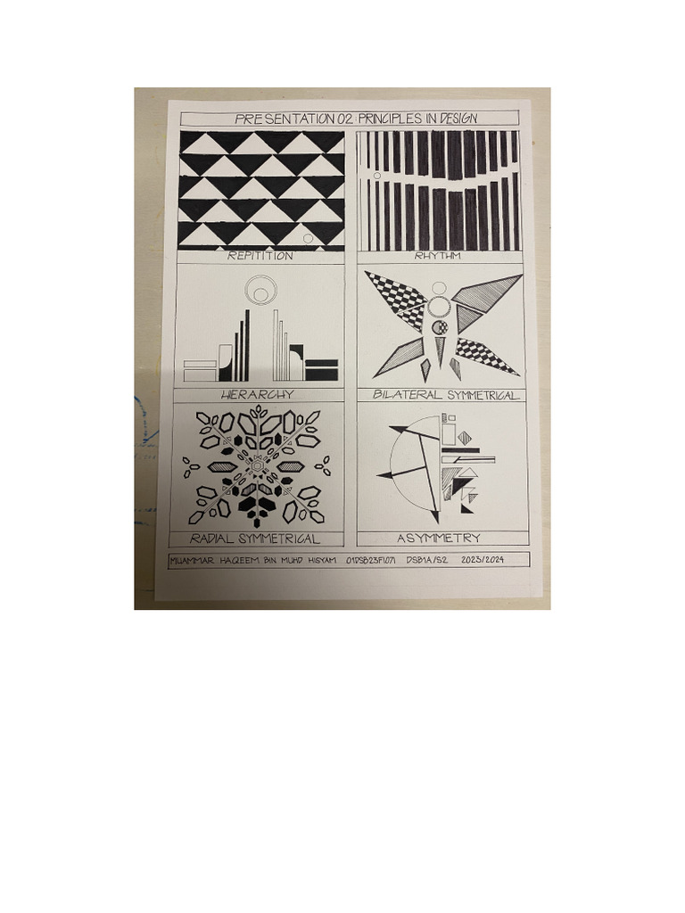 Design Studio Principles Exercises | PDF