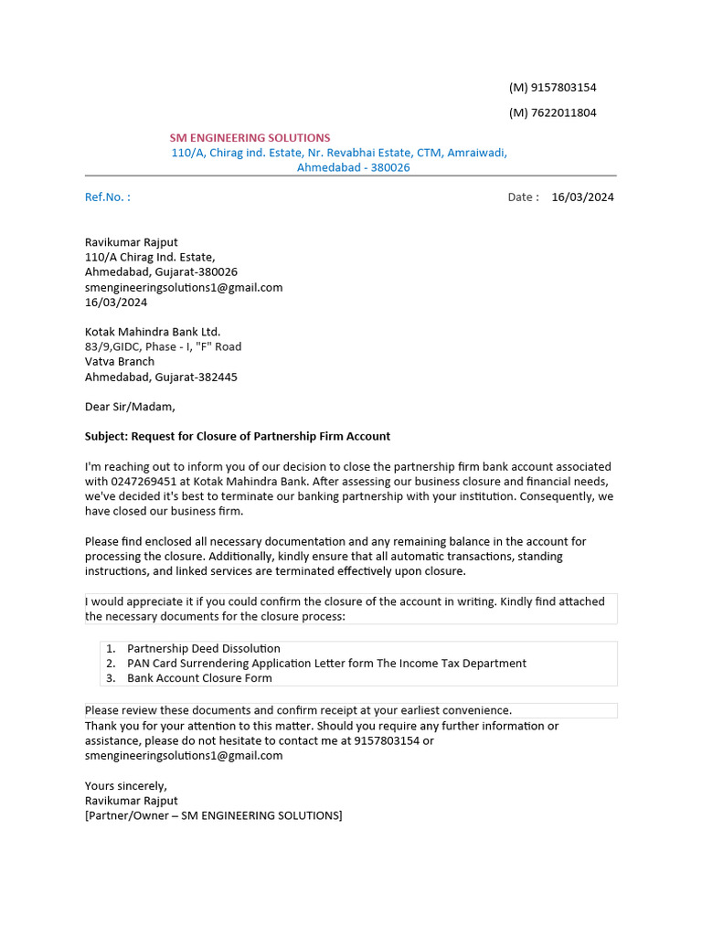 Letter Head Formate | PDF