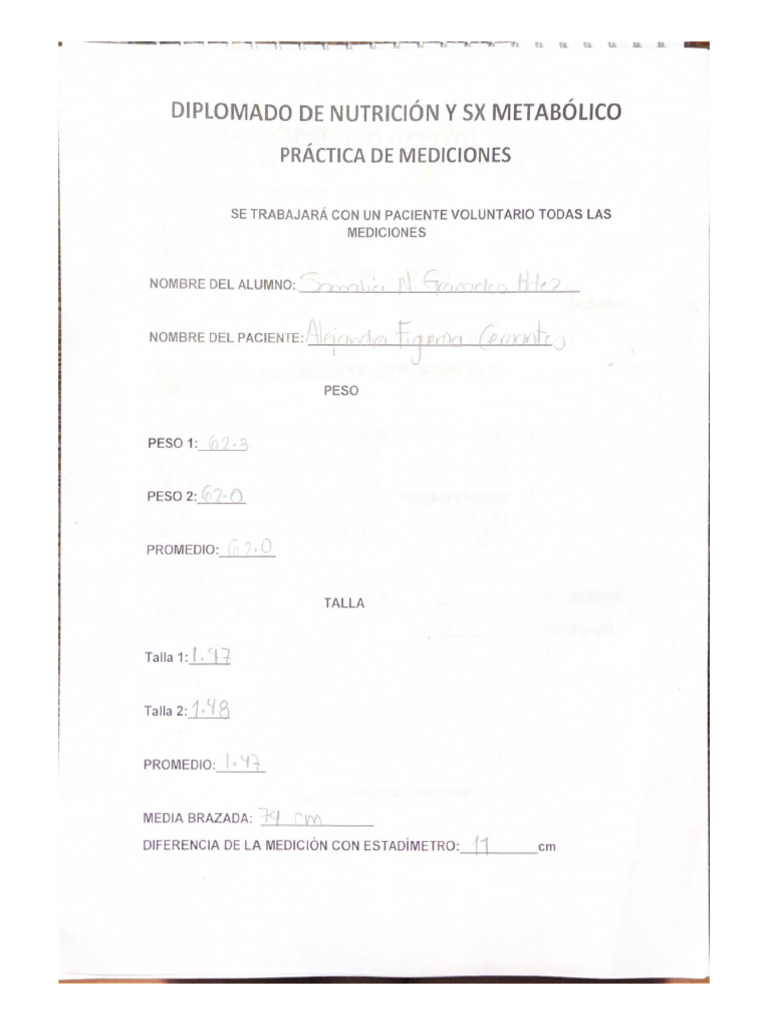 Practica Antropometria Pdf