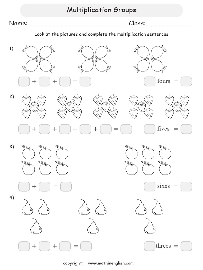 Multiplication Grouping | PDF