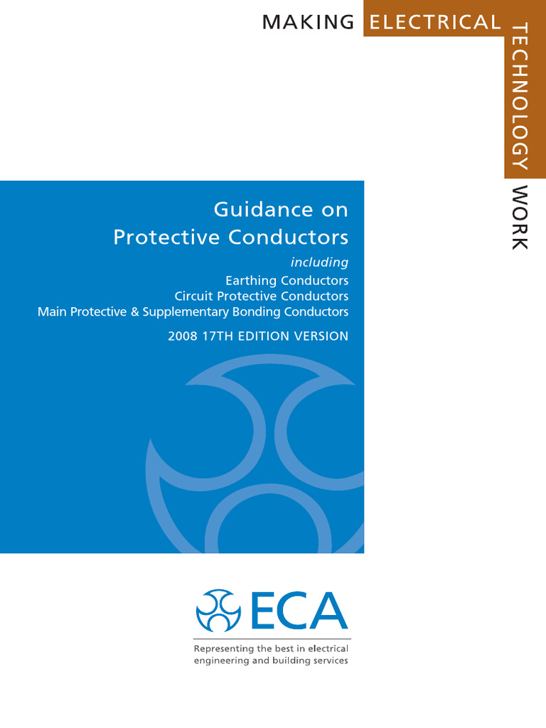 Guidance On Protective Conductors (2008 17th Edition) | Download Free ...