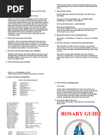 Rosary Prayer Guide for Catholics | PDF | Rosary | Lord's Prayer
