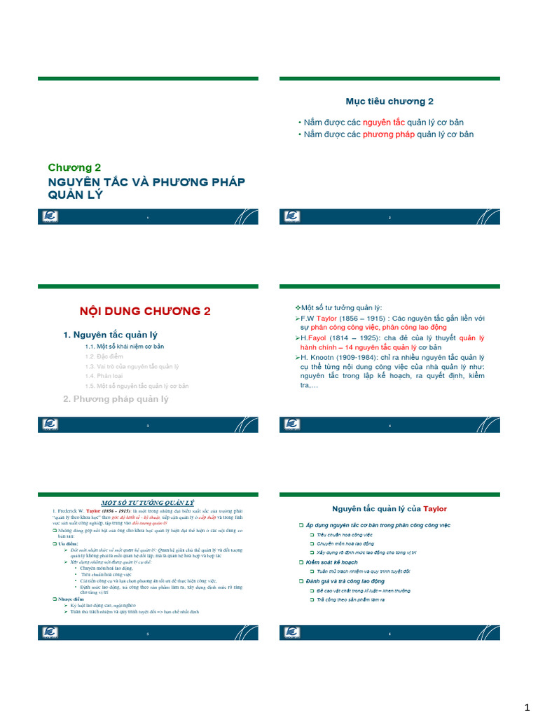 Chuong 2 - Nguyen Tac Va PP QL | PDF