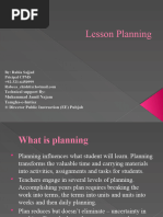 Cognitive Lesson Plan | PDF | Learning | Teachers